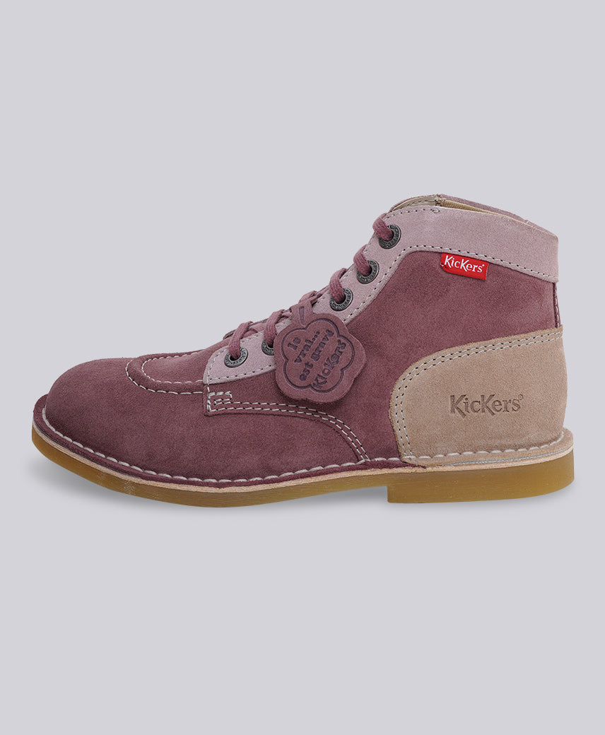 KICK LEGEND Pink Beige Women Boot – Kickers