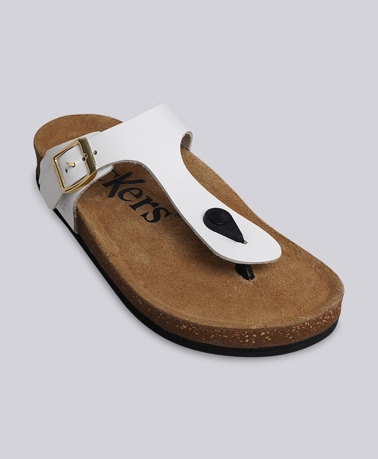 KICK- LYNX WHITE Women Sandal – Kickers